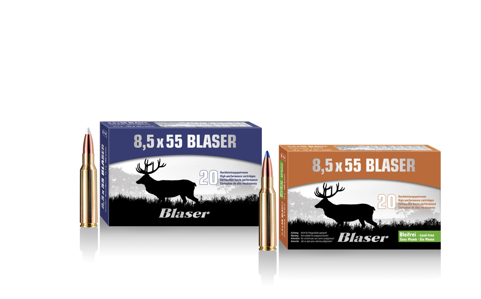 BLASER MUN 8.5X55 BLASER 160 GR BARNES TTSX - Armes concept